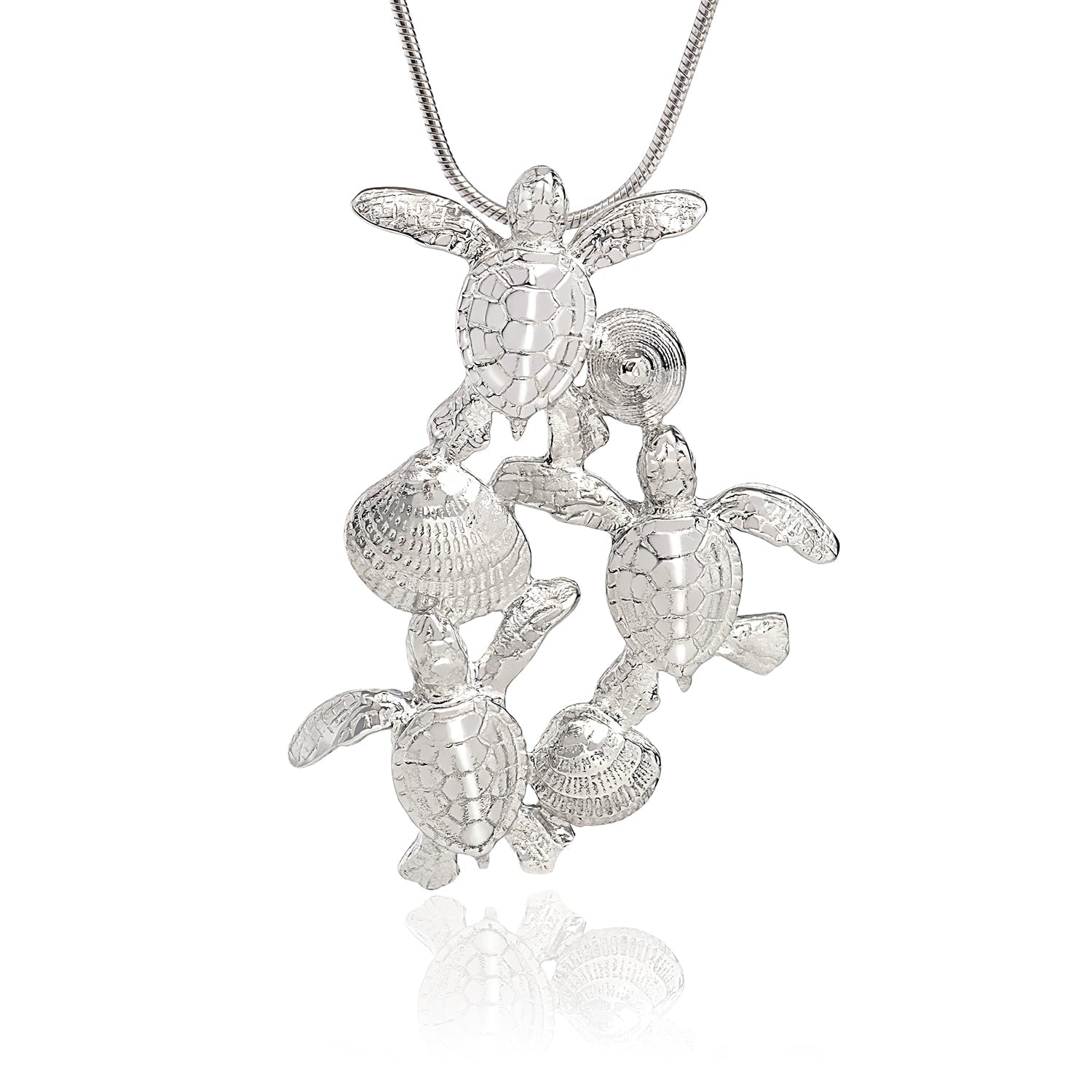 Baby Sea Turtle Hatchling Necklace - Ocean In Motion Collection ...